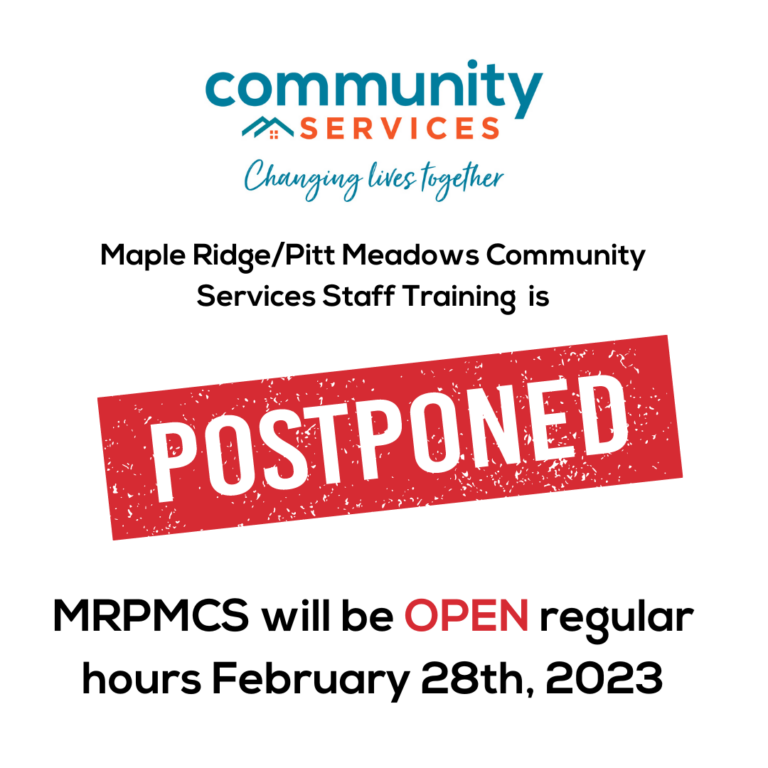 News | Community Services Maple Ridge & Pitt Meadows