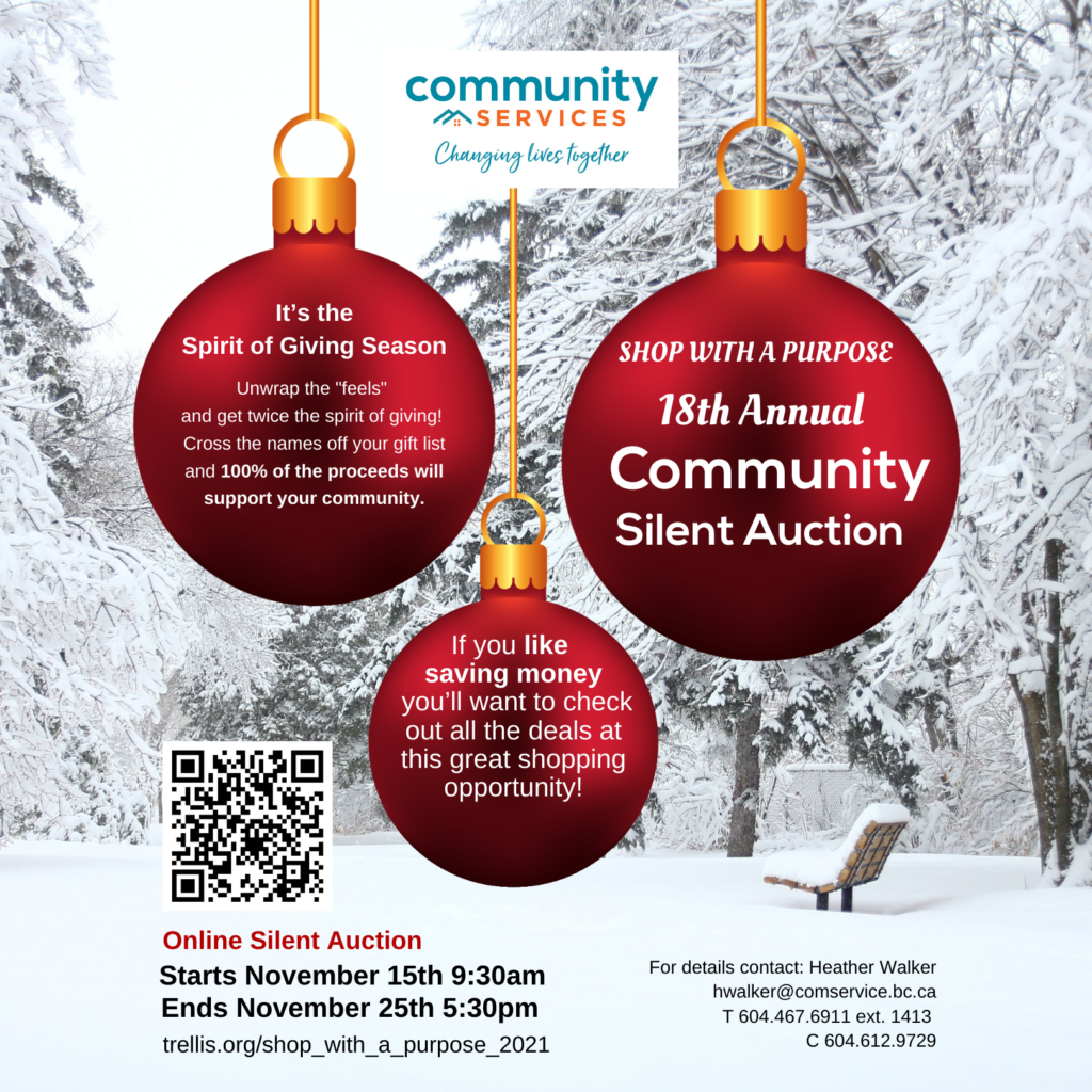 Community Silent Auction | Maple Ridge/Pitt Meadows Community Services