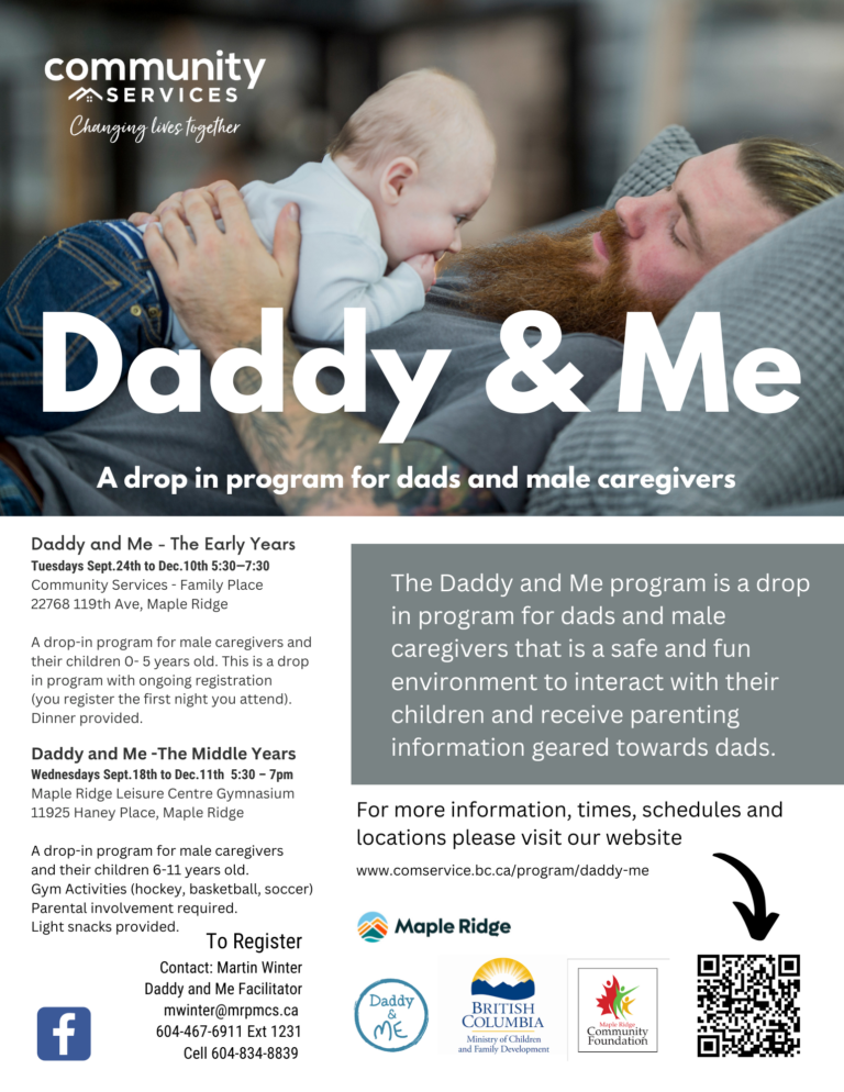 Daddy & Me | Community Service Program
